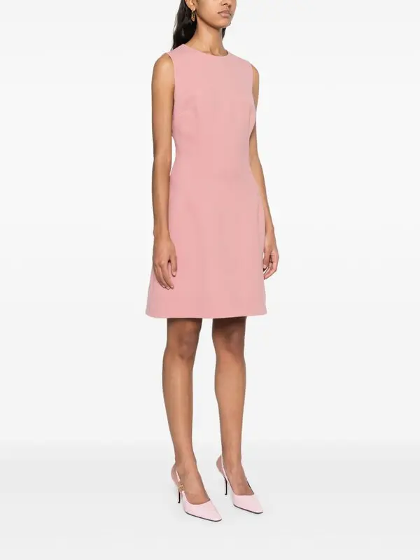Dolce & Gabbana Dna Virgin-wool Dress - Pink