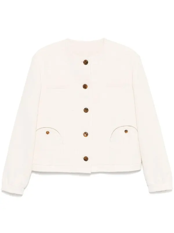 BLAZÉ MILANO Missy Gliss Jacket - Neutrals