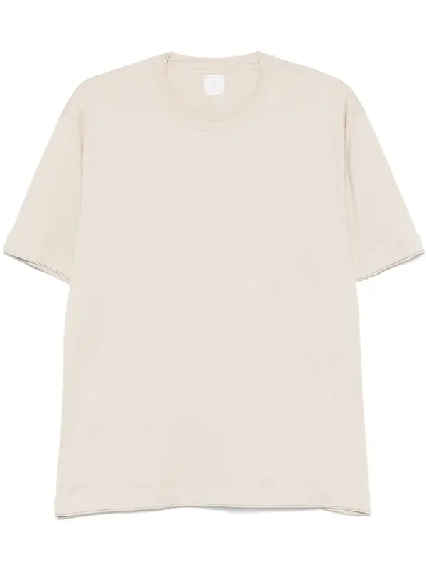 Eleventy Layer-detailed T-shirt - Neutrals