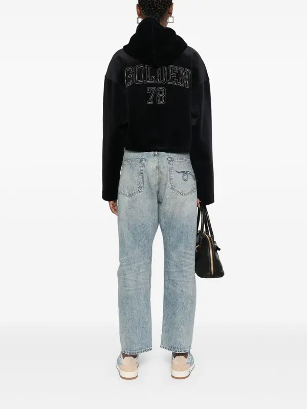 GOLDEN GOOSE Nausica Hoodie - Blue