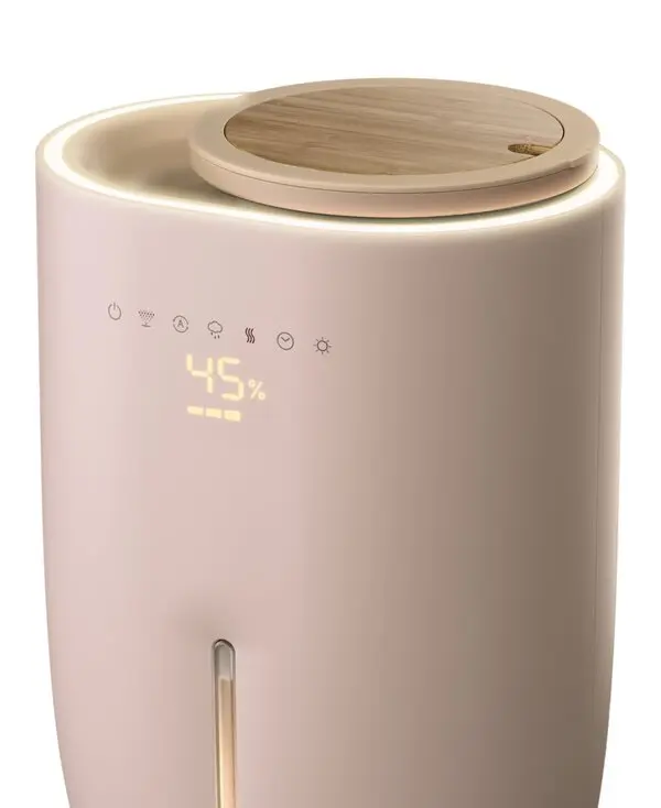 HOMEDICS Warm Cool Mist Humidifier With Small Planter
