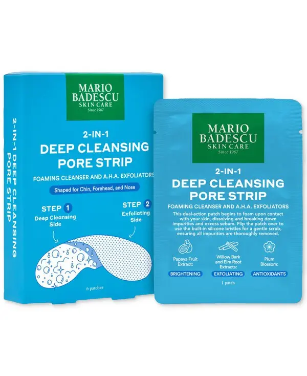 MARIO BADESCU 2-in-1 Deep Cleansing Pore Strip