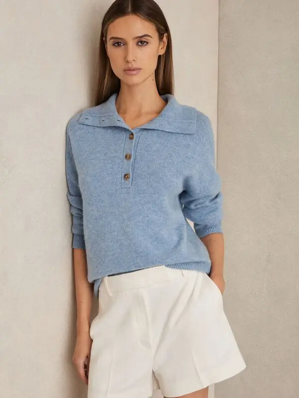 REISS Ava Wool-cashmere Jumper