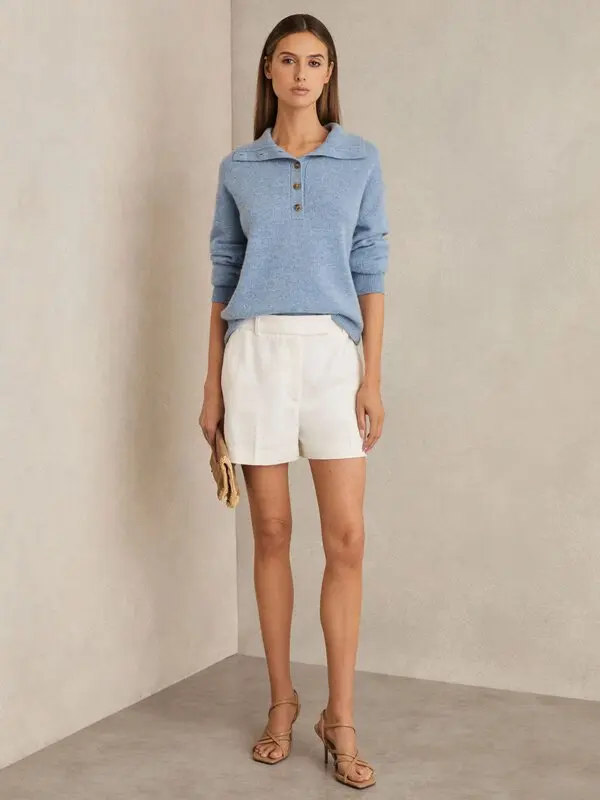 REISS Ava Wool-cashmere Jumper