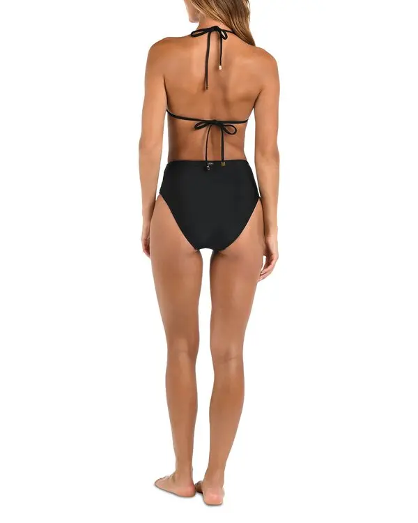 L'Agence Vanessa High Waisted Bikini Bottom
