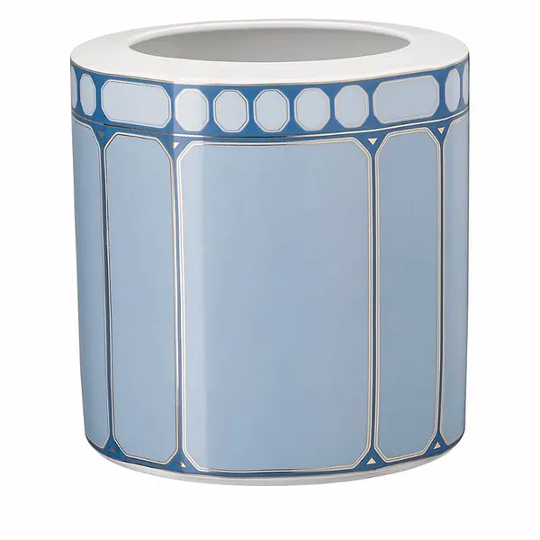 ROSENTHAL Swarovski Signum Vase - Blue