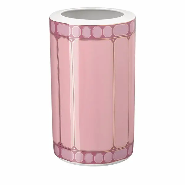 ROSENTHAL Swarovski Signum Vase - Pink