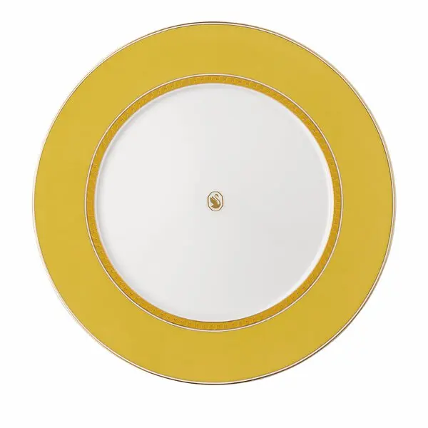 ROSENTHAL Swarovski Signum Dinner Plate - Yellow