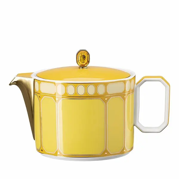 ROSENTHAL Swarovski Signum Small 25 Oz. Teapot - Yellow