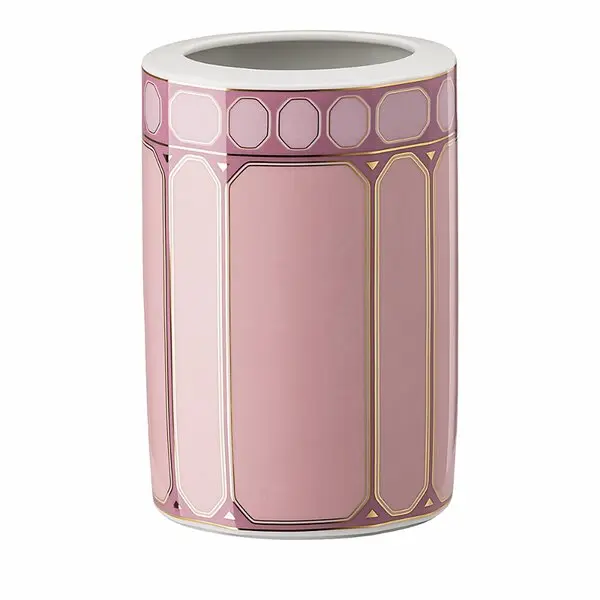 ROSENTHAL Swarovski Signum 6 Vase - Pink