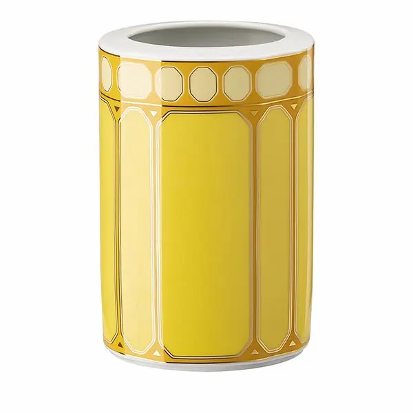 ROSENTHAL Swarovski Signum 6 Vase - Yellow