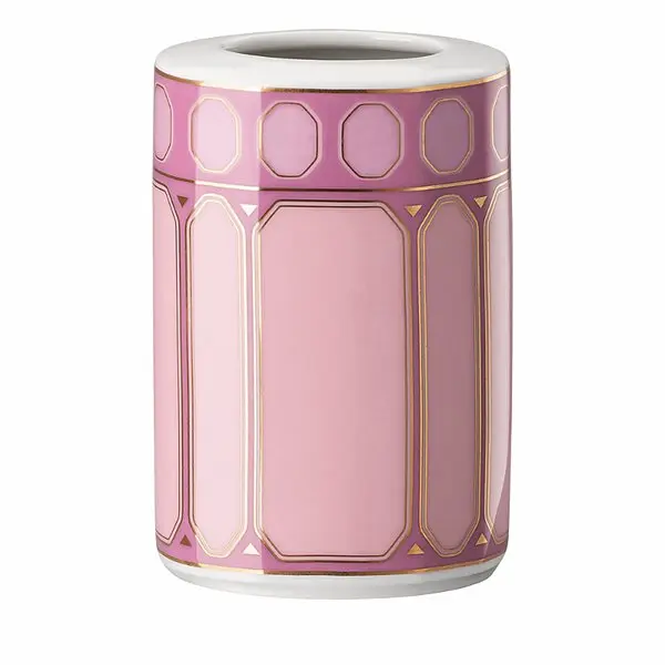 ROSENTHAL Swarovski Signum 3 Vase - Pink