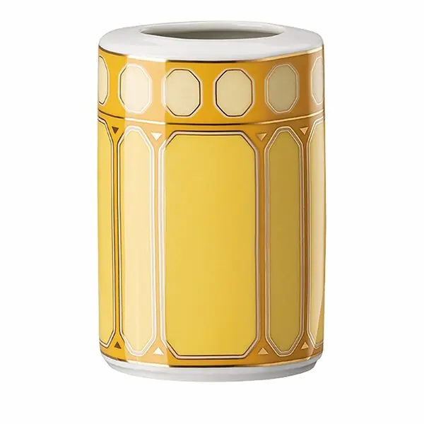 ROSENTHAL Swarovski Signum 3 Vase - Yellow