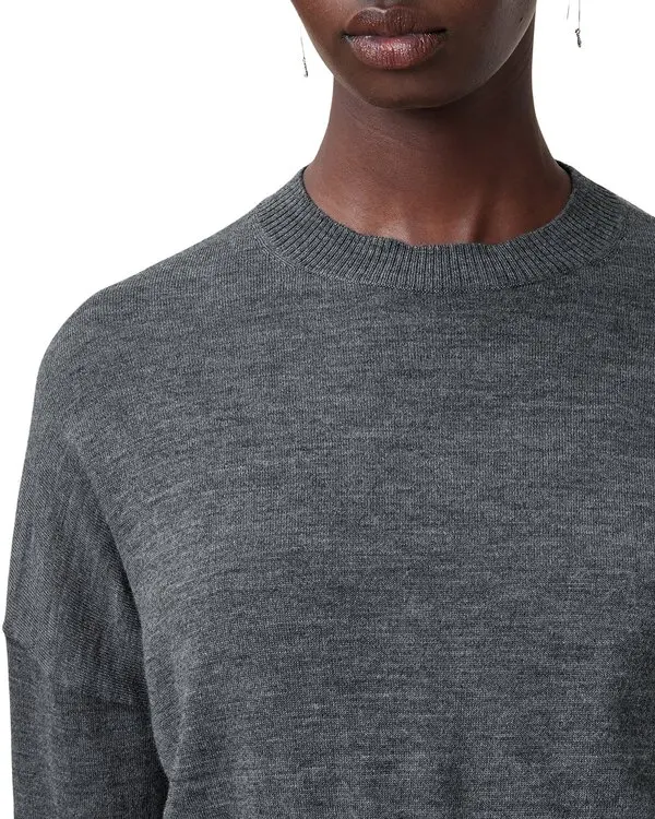 ALLSAINTS Adriana Pleated Sweater Dress