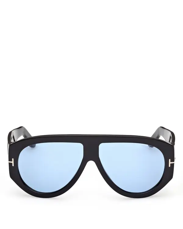 TOM FORD Pilot Sunglasses - Black/blue