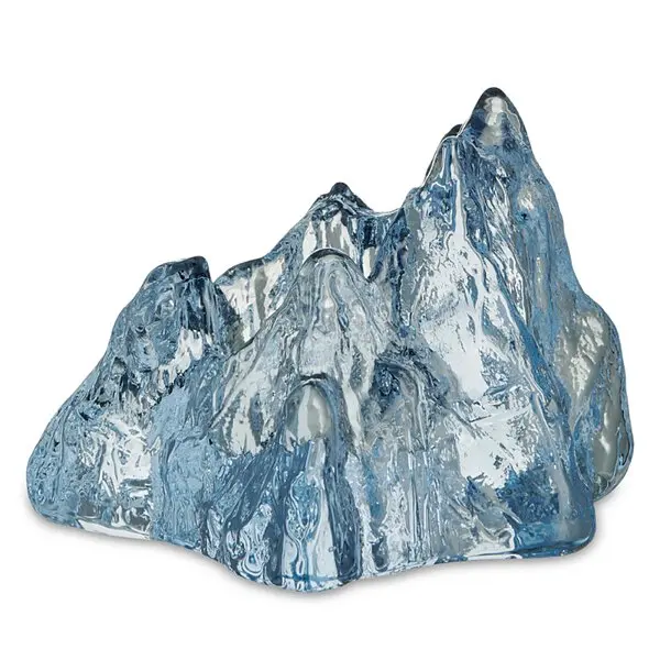 KOSTA BODA The Rock Votive Holder - Blue