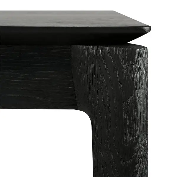 ETHNICRAFT Bok Dining Table, 55 X 32 - Oak Black