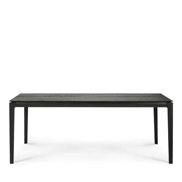 ETHNICRAFT Bok Dining Table, 79 X 37 - Oak Black