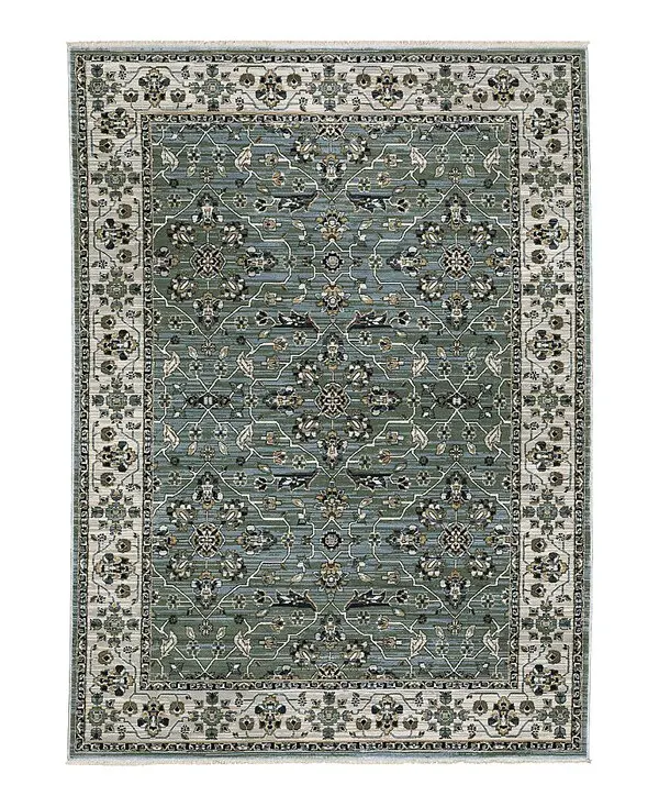ORIENTAL WEAVERS Keira Kei07 Area Rug, 5'3 X 7'6 - Blue