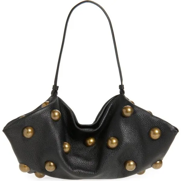 Altuzarra Origami Studded Leather Shoulder Bag