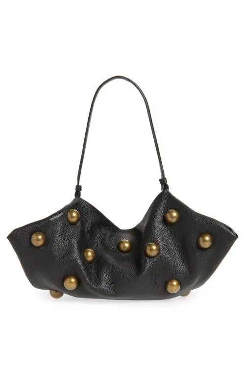 Altuzarra Origami Studded Leather Shoulder Bag