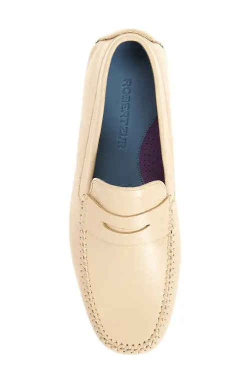 Robert Zur Sven Penny Loafer - Bone
