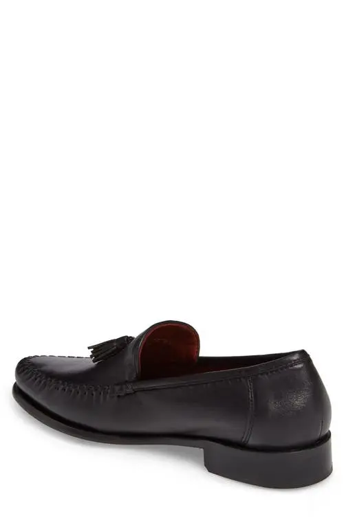 Robert Zur Elon Tassel Loafer - Black Tglove