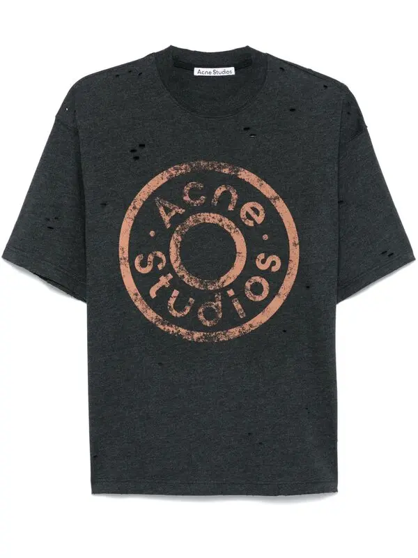Acne Studios - Acne Studios Logo-Print T-Shirt