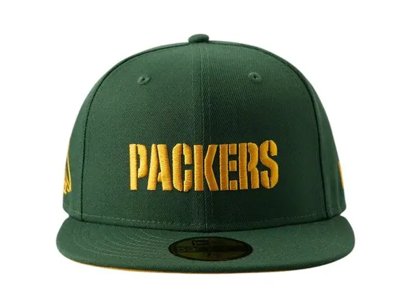 OVO X Nfl New Era Bay Packers 59fifty Cap - Green