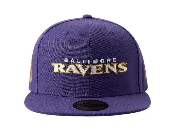OVO X Nfl New Era Baltimore Ravens 59fifty Cap - Purple