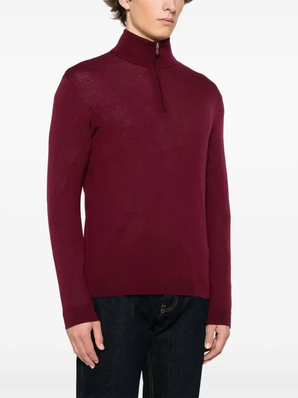 Gant Fine-knit Merino Sweater - Red