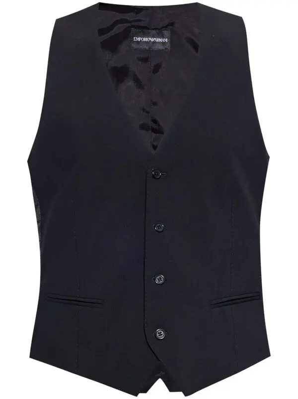 Emporio Armani Wool Waistcoat