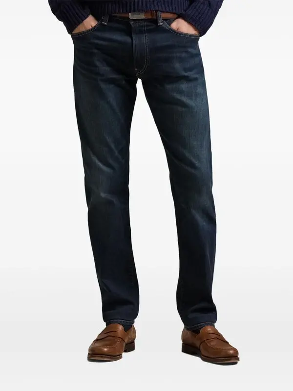 Polo Ralph Lauren Embroidered Pony Parkside Jeans - Blue