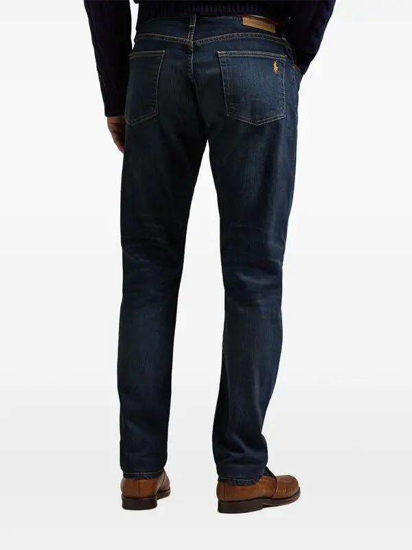 Polo Ralph Lauren Embroidered Pony Parkside Jeans - Blue