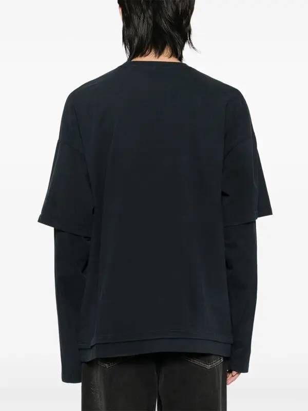 GROUND ZERO Graphic-print T-shirt - Black