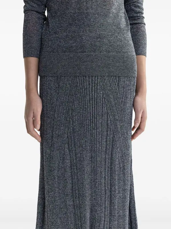 AERON Mossy Midi Skirt