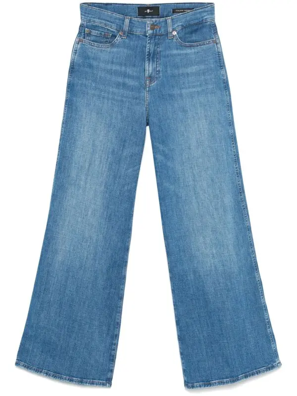 7 For All Mankind Lotta Wide Leg Jeans