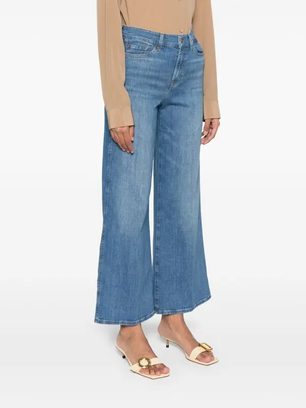 7 For All Mankind Lotta Wide Leg Jeans