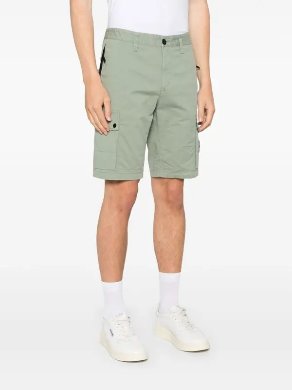 Stone Island Detachable-badge Shorts
