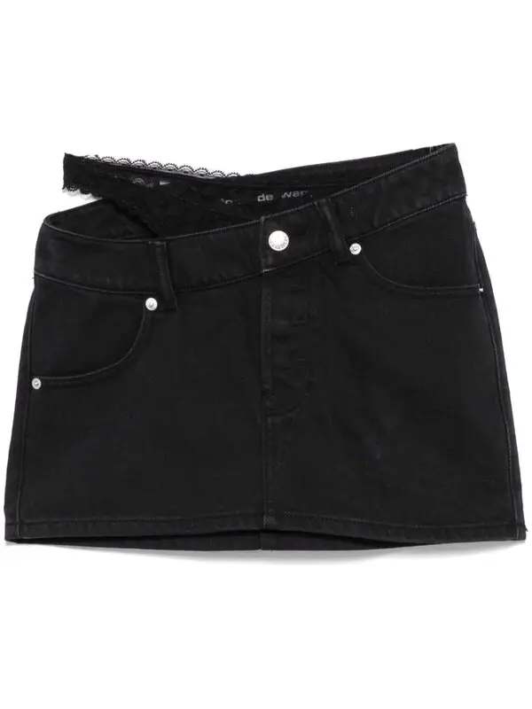 Alexander Wang Dip Side Mini Skirt