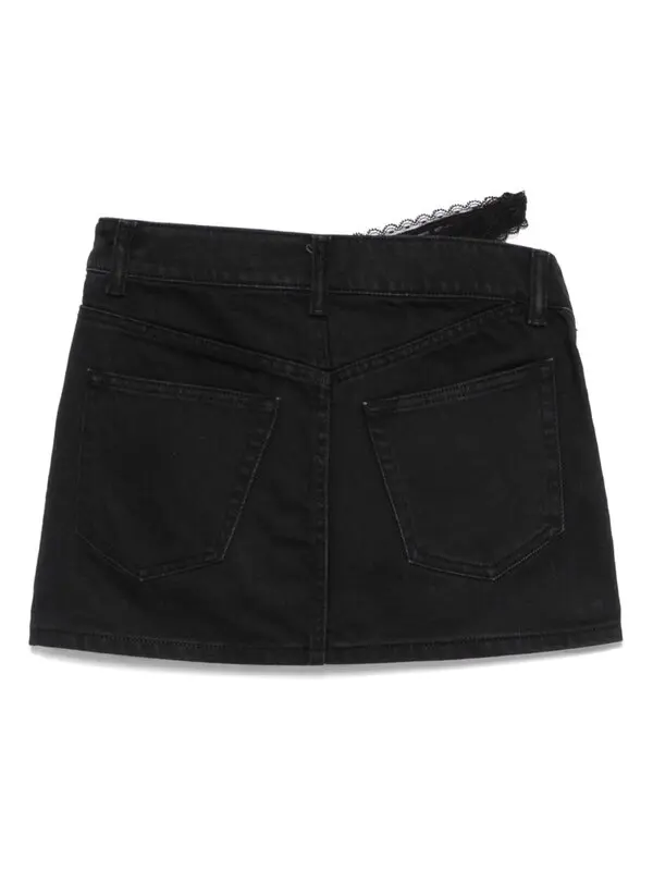 Alexander Wang Dip Side Mini Skirt