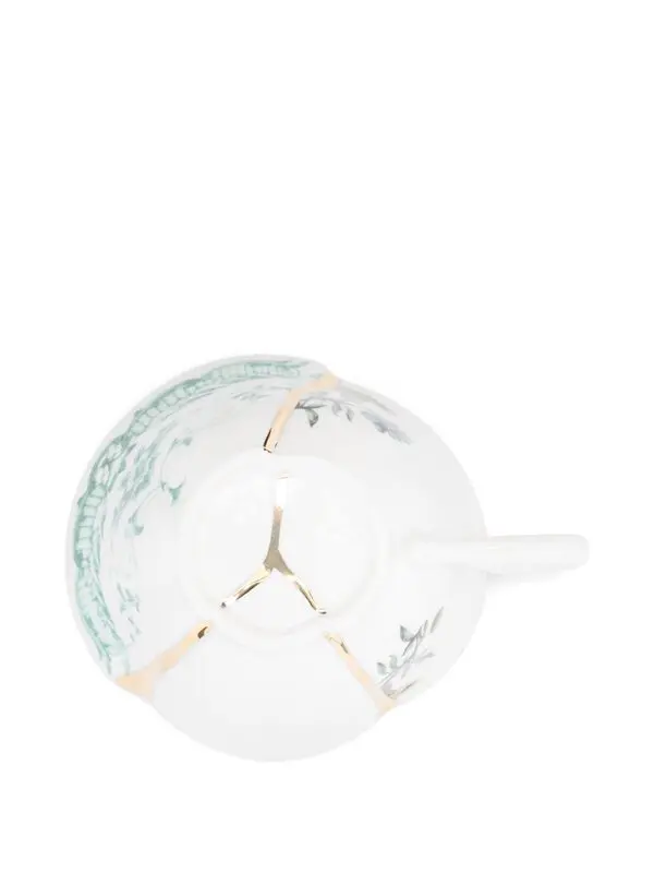 SELETTI Kintsugi Tea Cup And Saucer Set