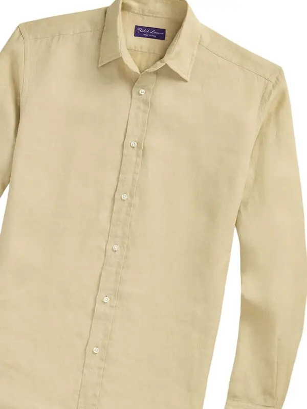 Ralph Lauren Purple Label Linen Shirt - Neutrals