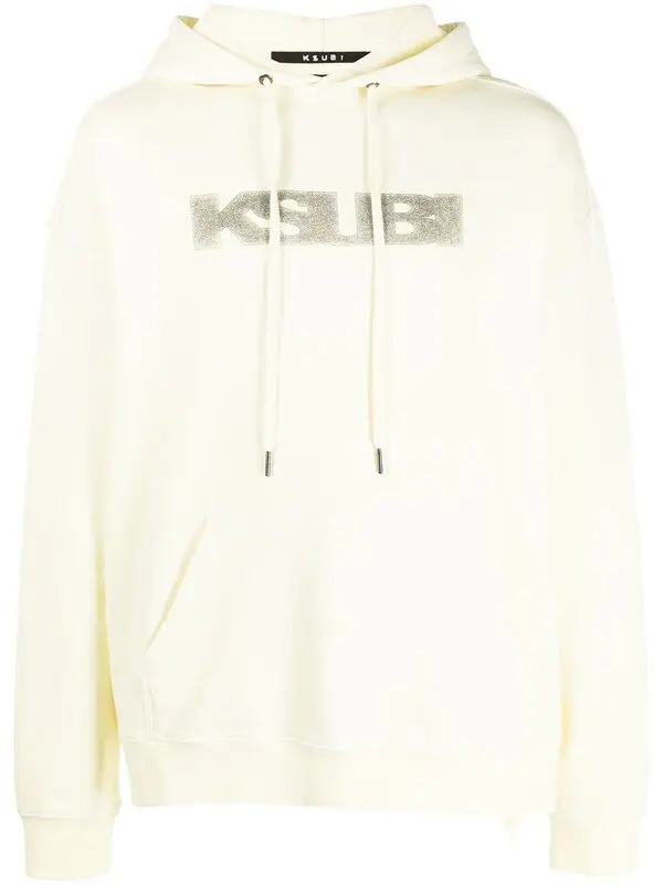Ksubi Logo-print Hoodie - Lemon Yellow
