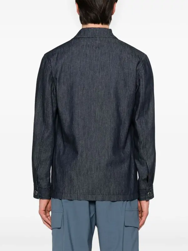Tagliatore Cotton Shirt Jacket