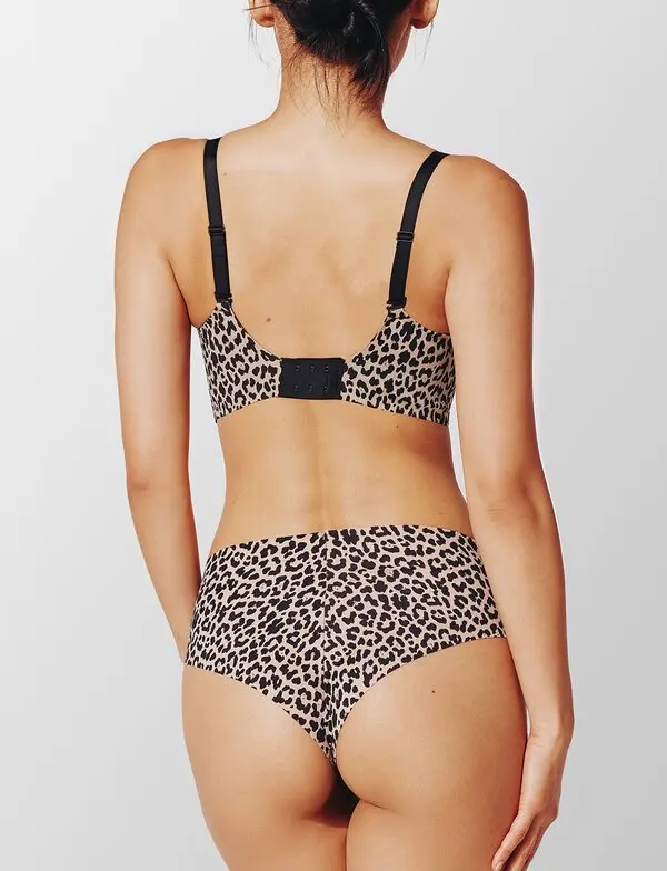 THIRDLOVE Zero Edge™ No-show Cheeky Panty - Leopard
