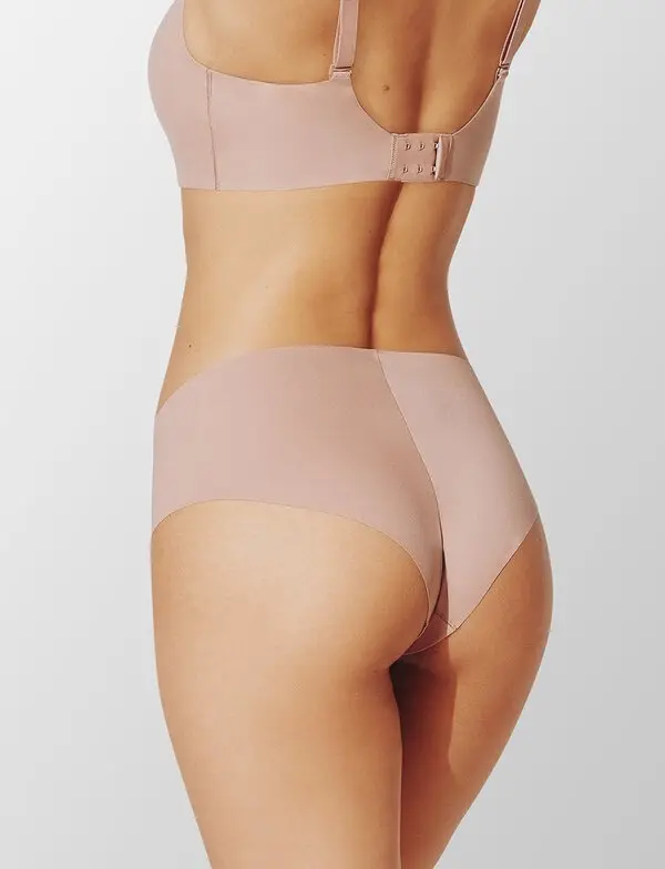 THIRDLOVE Zero Edge™ No-show Cheeky Panty - Taupe