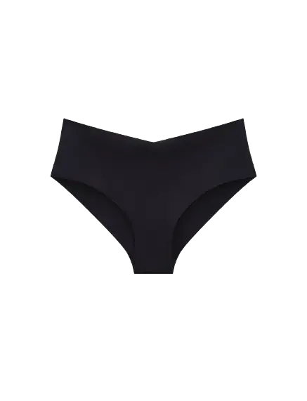 THIRDLOVE Zero Edge™ No-show Cheeky Panty - Black