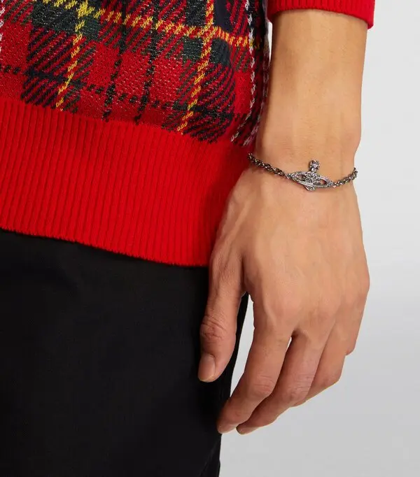 VIVIENNE WESTWOOD Orb Chain Bracelet - Black