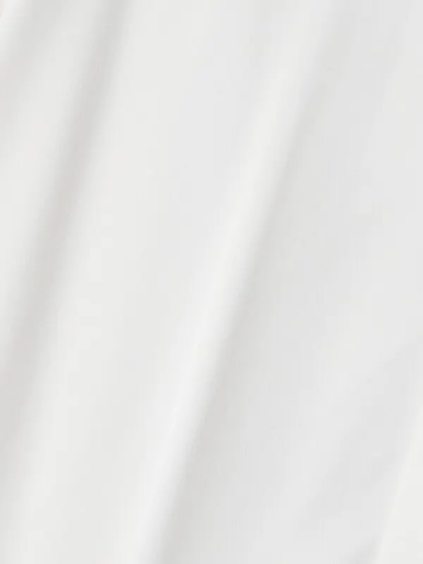 Another Tomorrow Satin-crepe Shirt